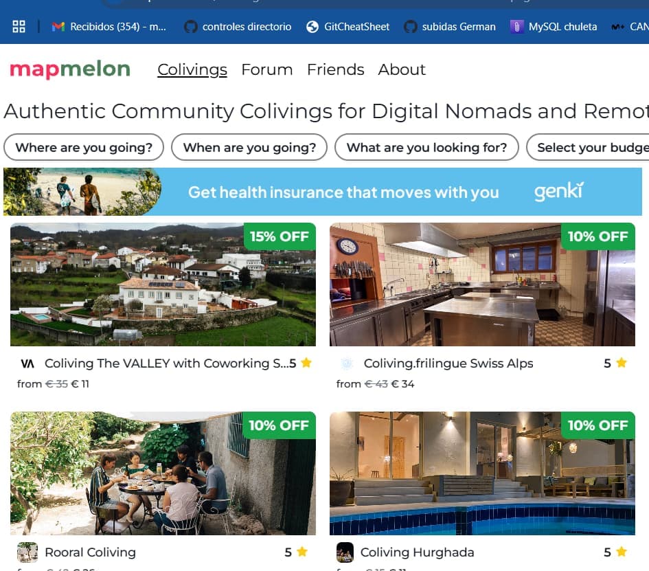 Mapmelon - Book, Discover, Connect, and Share with the Coliving Community