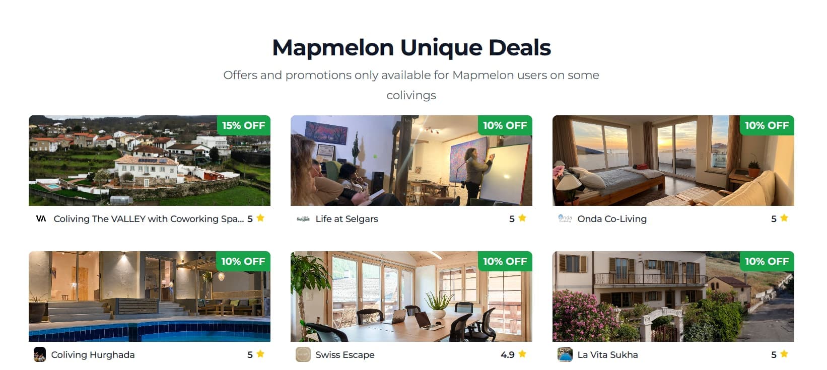 Mapmelon - Book, Discover, Connect, and Share with the Coliving Community